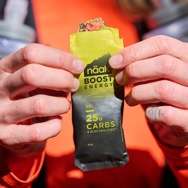 Boost Energy Gel | Salted Lemonade 25 - 12 Gels | Naak EU